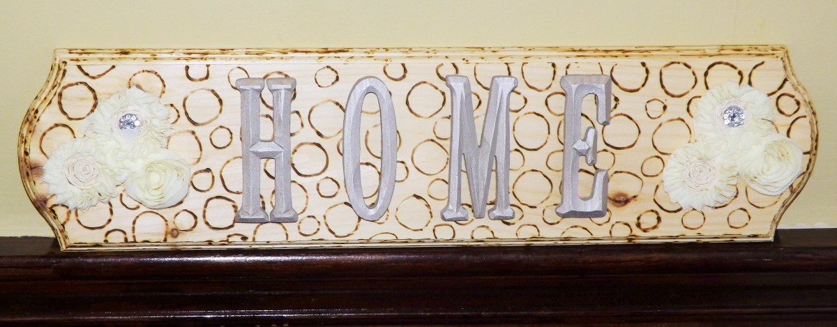 Decorative Wood Sign – Wonderful Creations