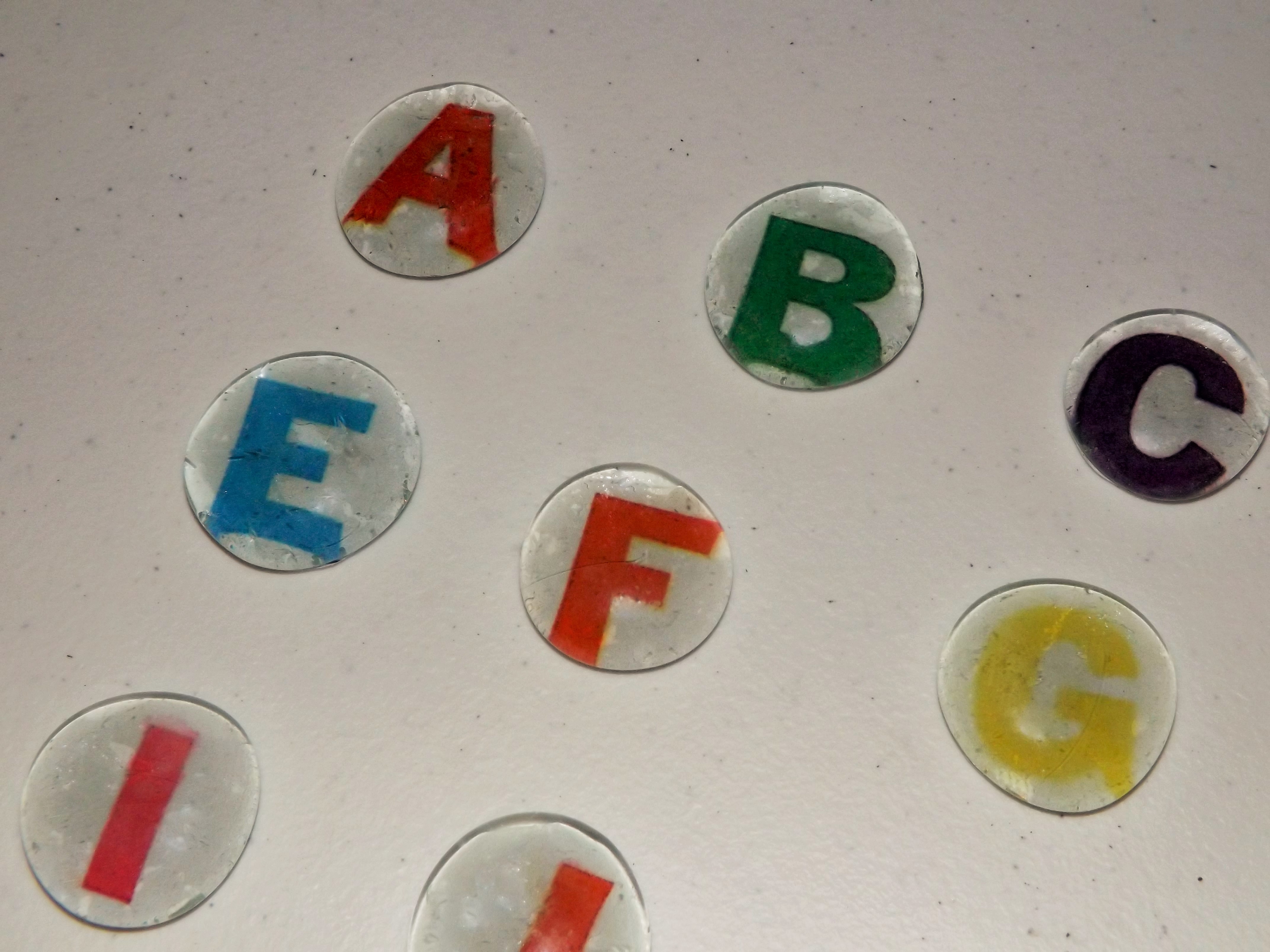 Alphabet Glass Stones – Wonderful Creations