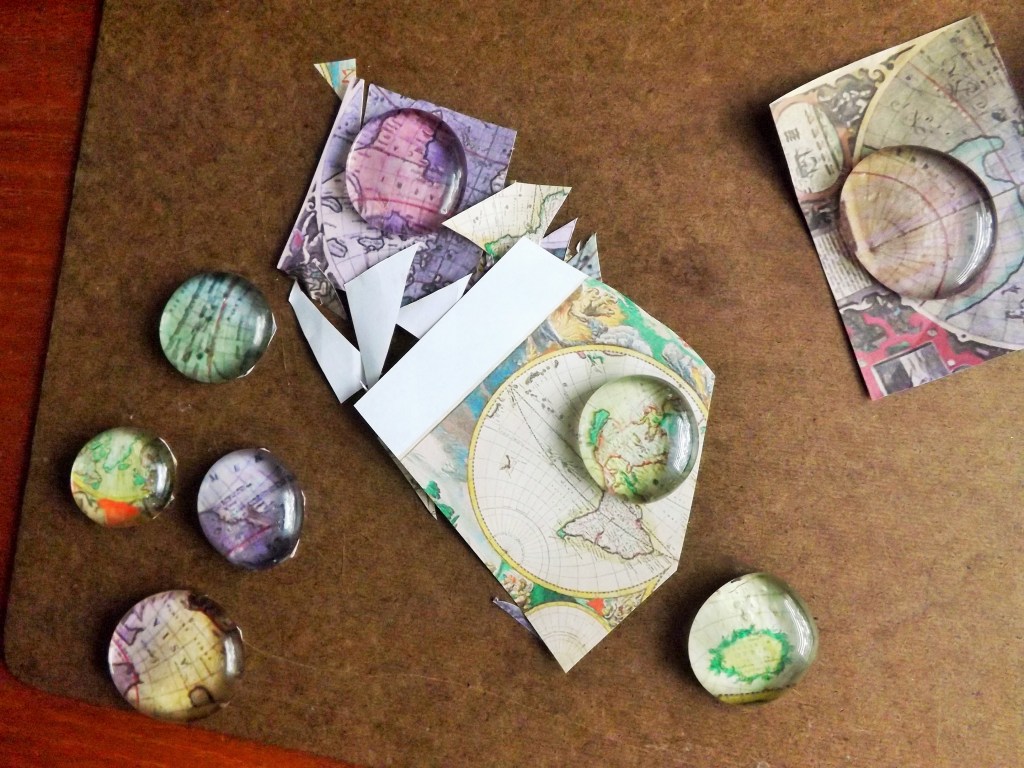 Vintage Map Crafts – Wonderful Creations