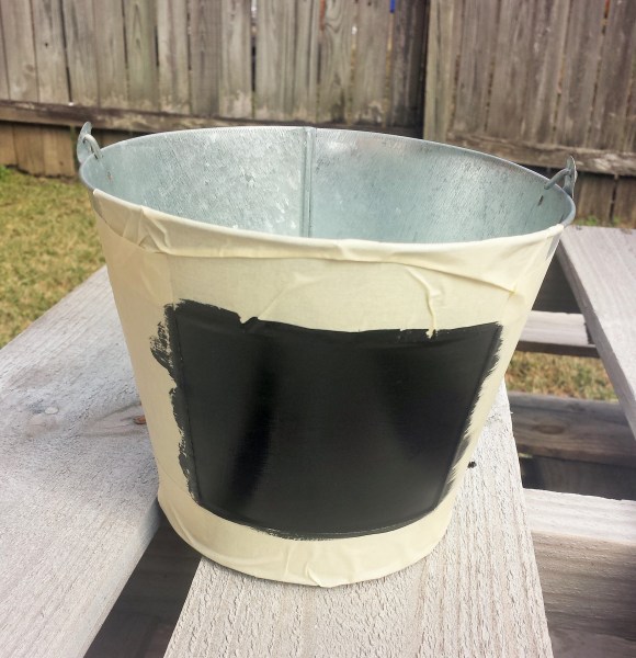 Tin Bucket with Flowers Centerpiece – Wonderful Creations