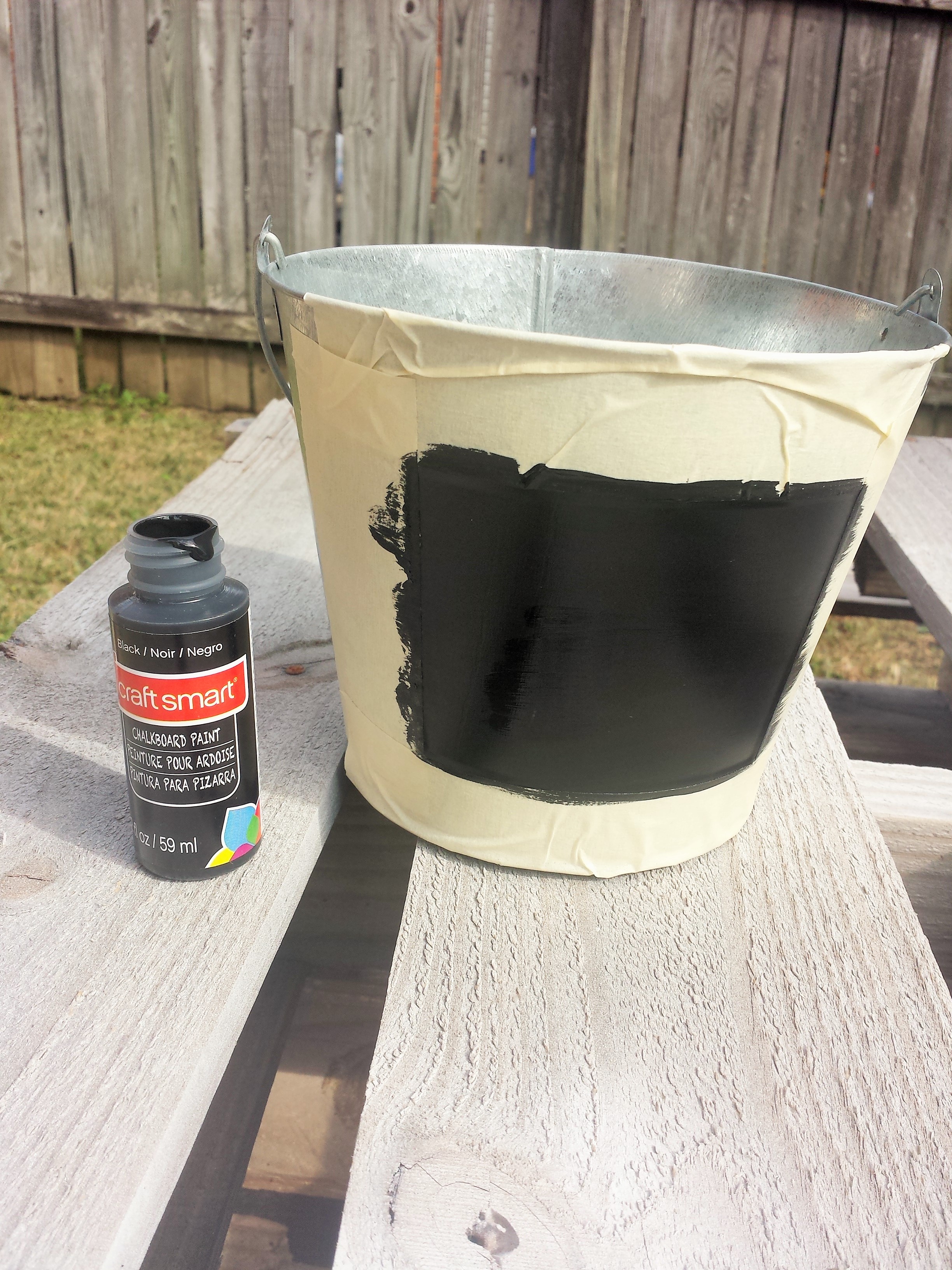 Tin Bucket with Flowers Centerpiece – Wonderful Creations