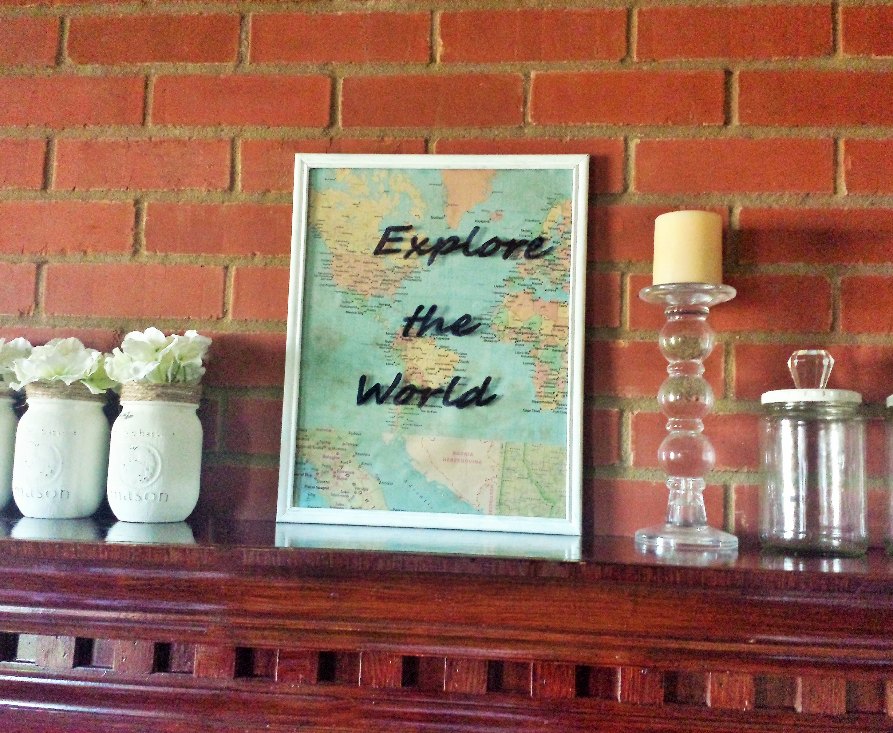 DIY Map Art – Wonderful Creations