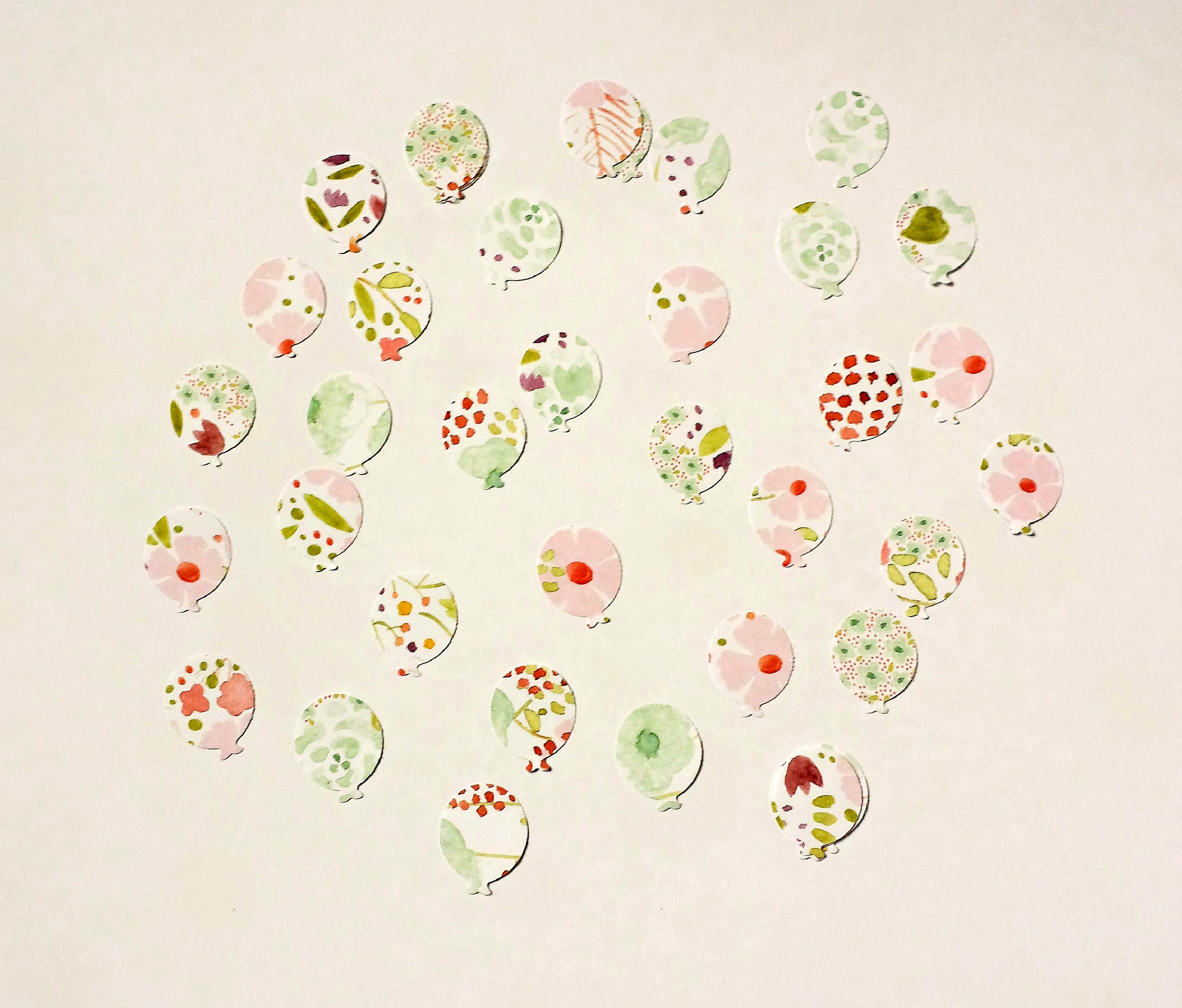 Paper Balloons Frame – Wonderful Creations