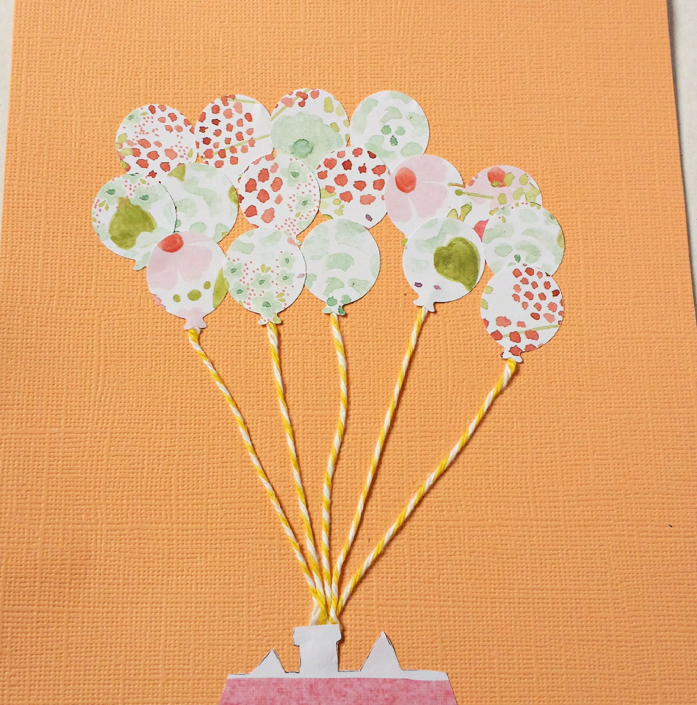 Paper Balloons Frame – Wonderful Creations