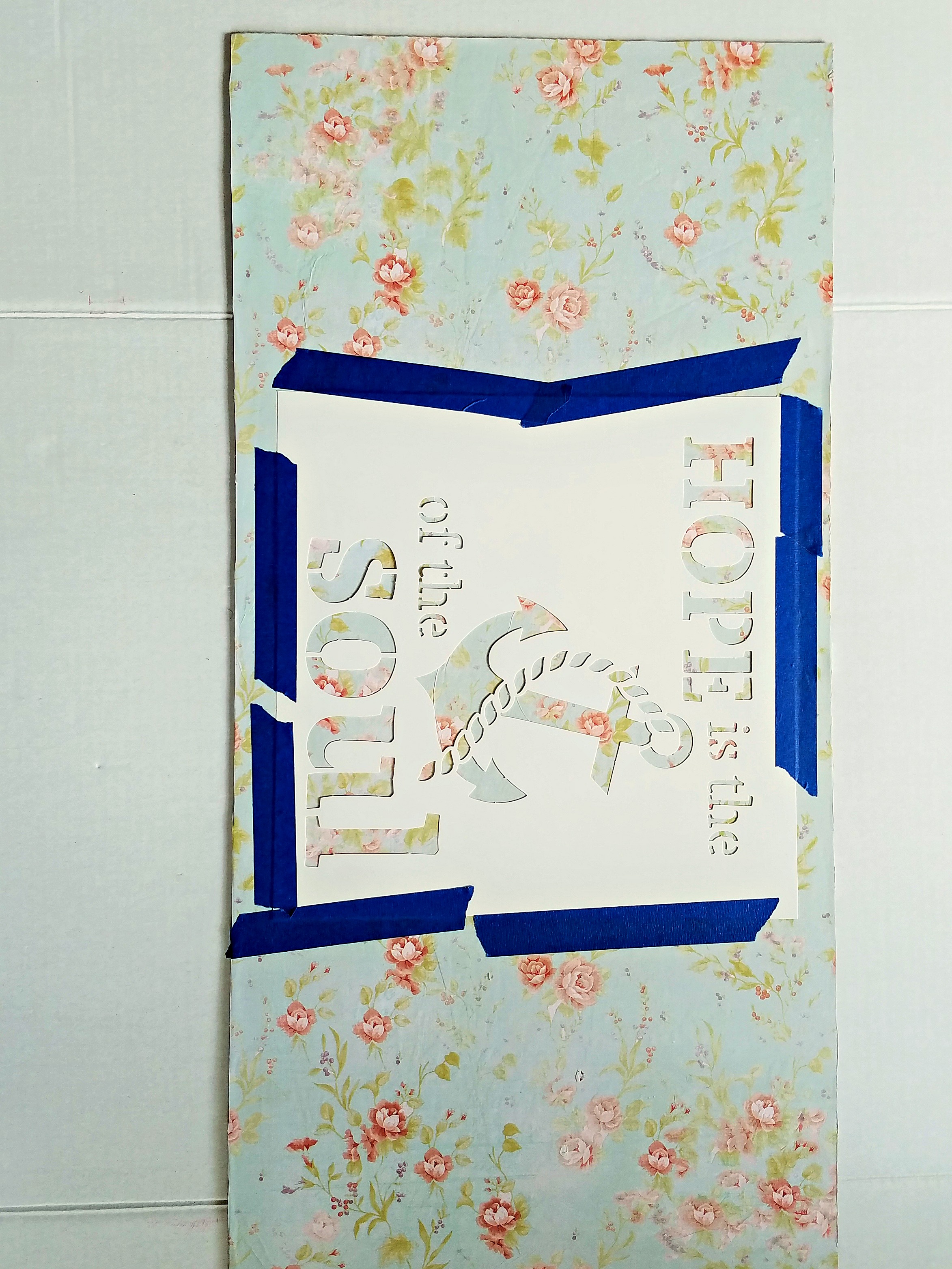 DIY Shabby Chic Sign – Wonderful Creations