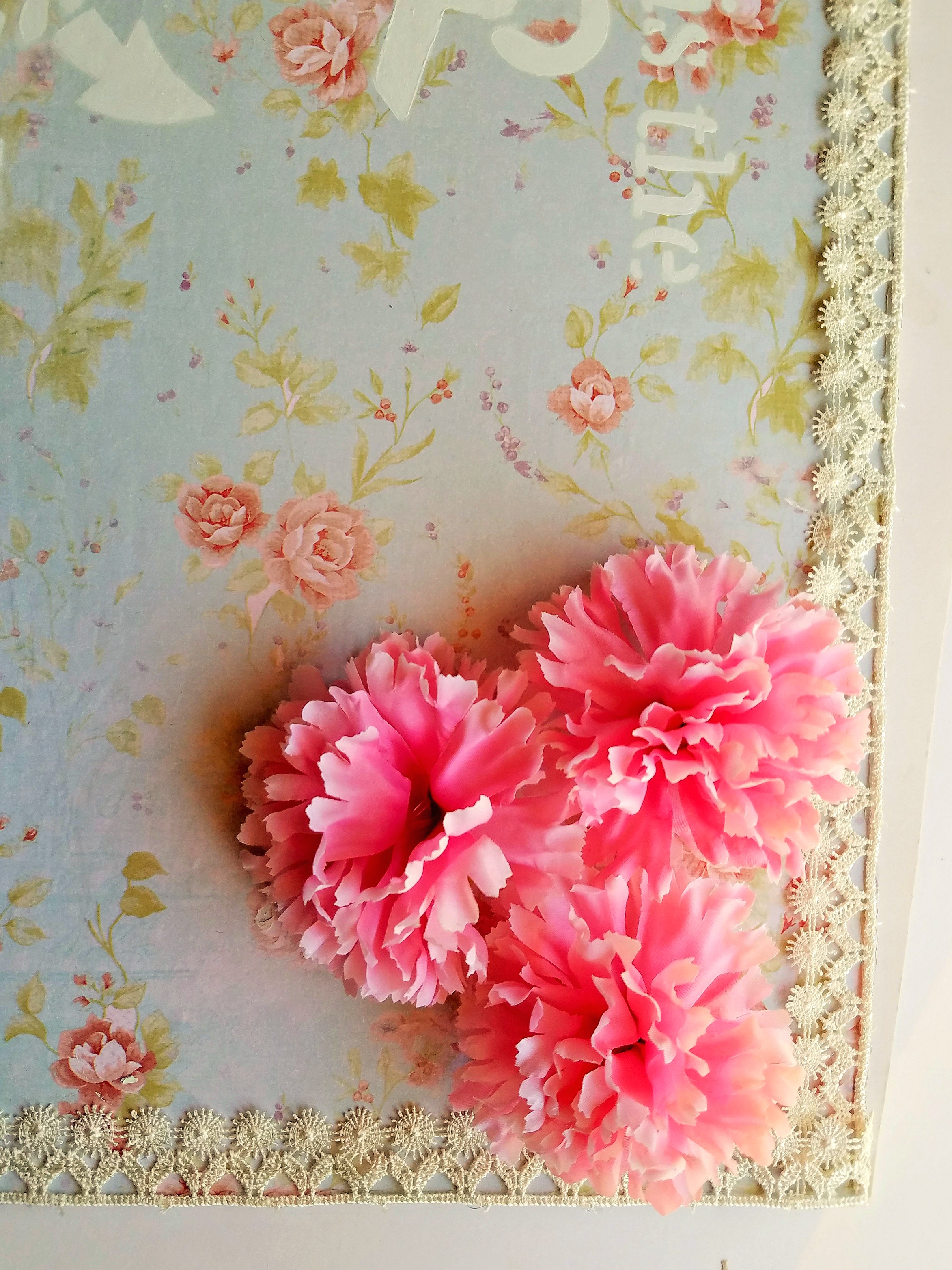 DIY Shabby Chic Sign – Wonderful Creations