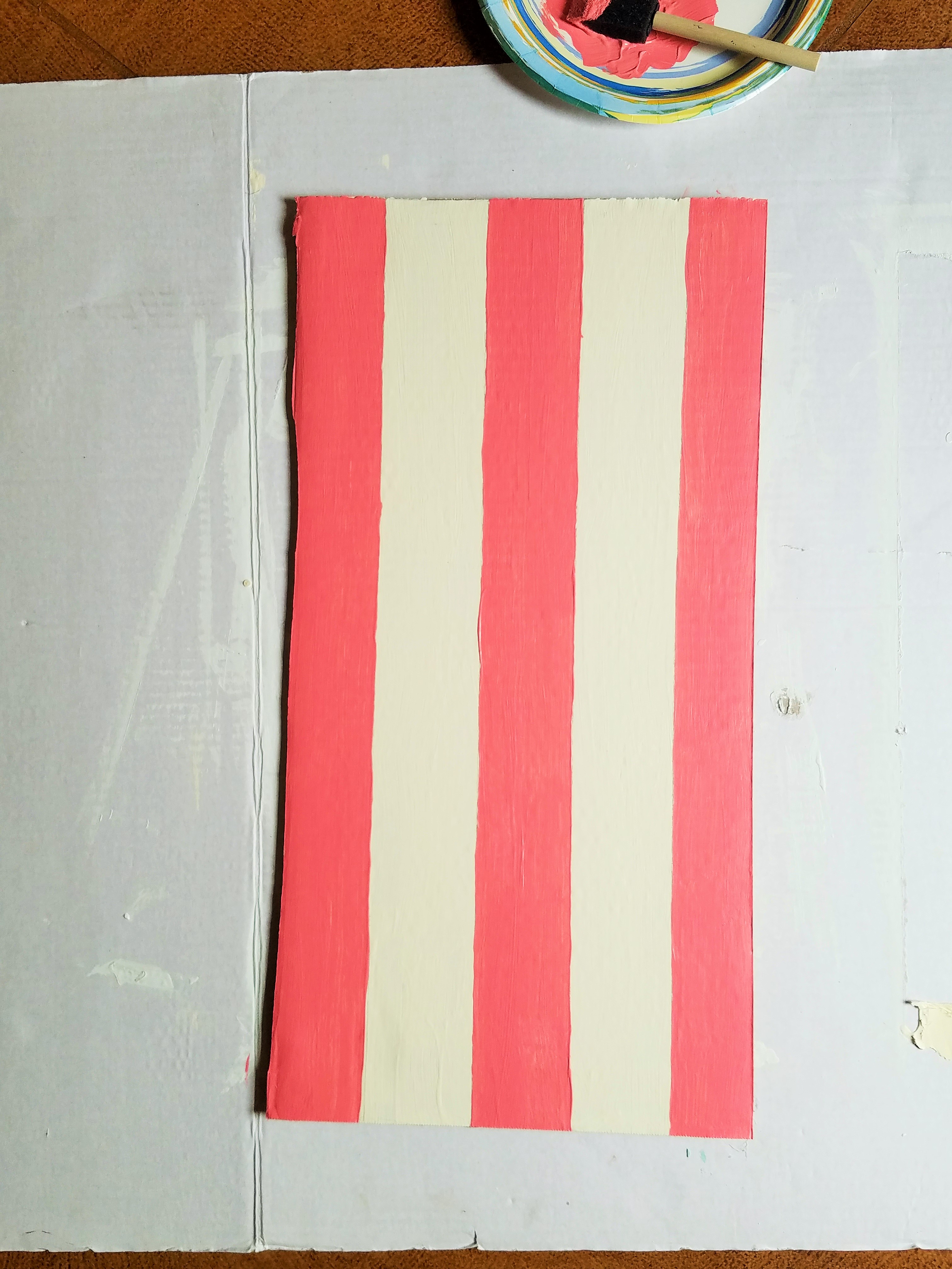 Turn a Piece of Cardboard into Wall Decor – Wonderful Creations