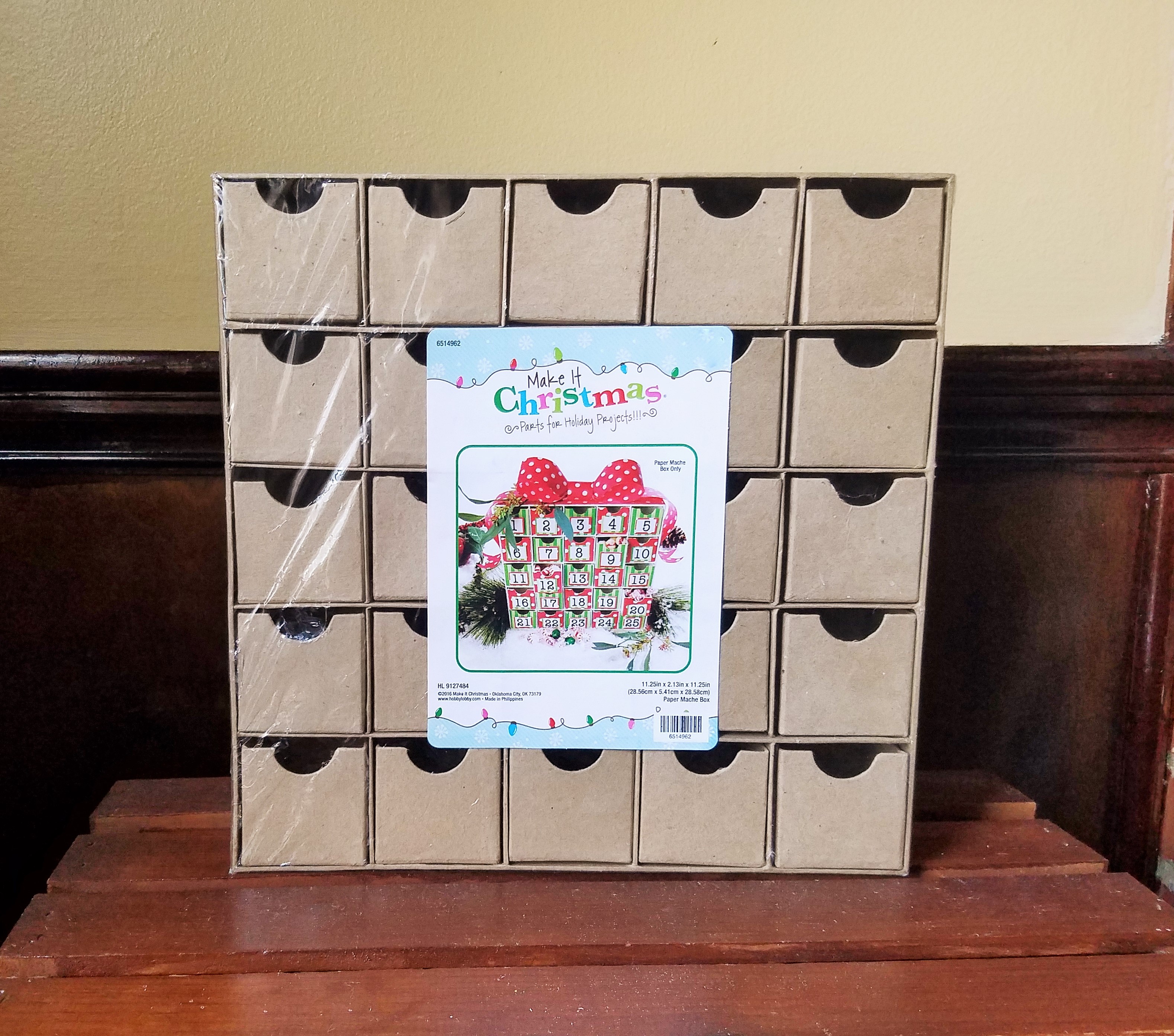 DIY Advent Calendar – Wonderful Creations