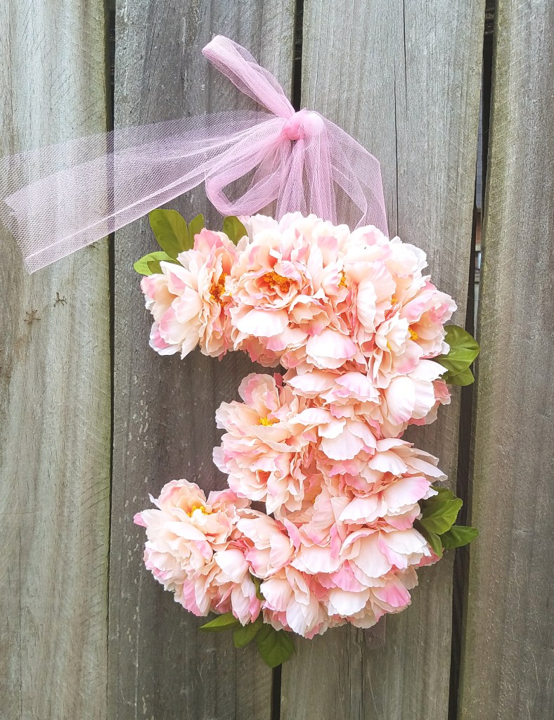 DIY Flower Number – Wonderful Creations