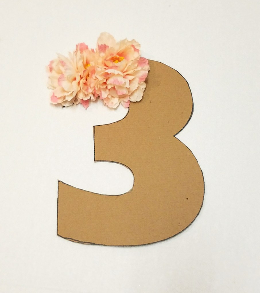 DIY Flower Number – Wonderful Creations