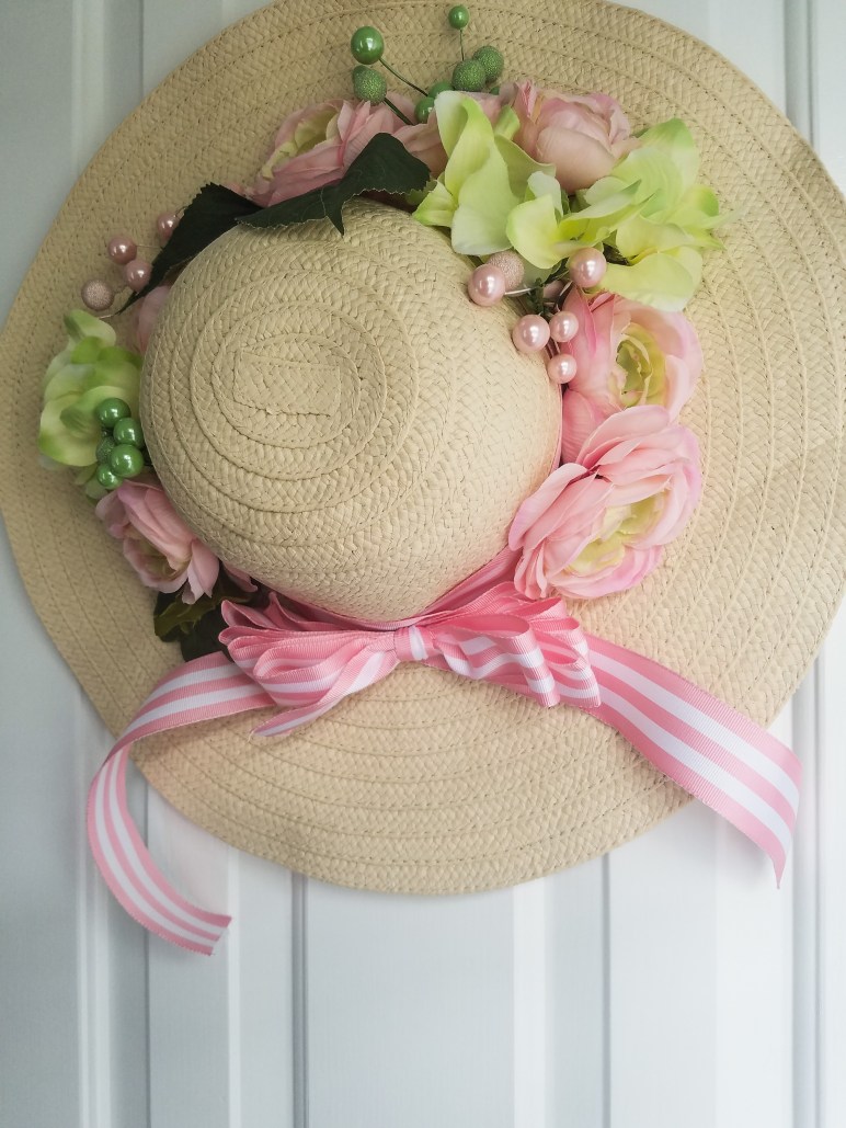 Straw Hat Wreath – Wonderful Creations