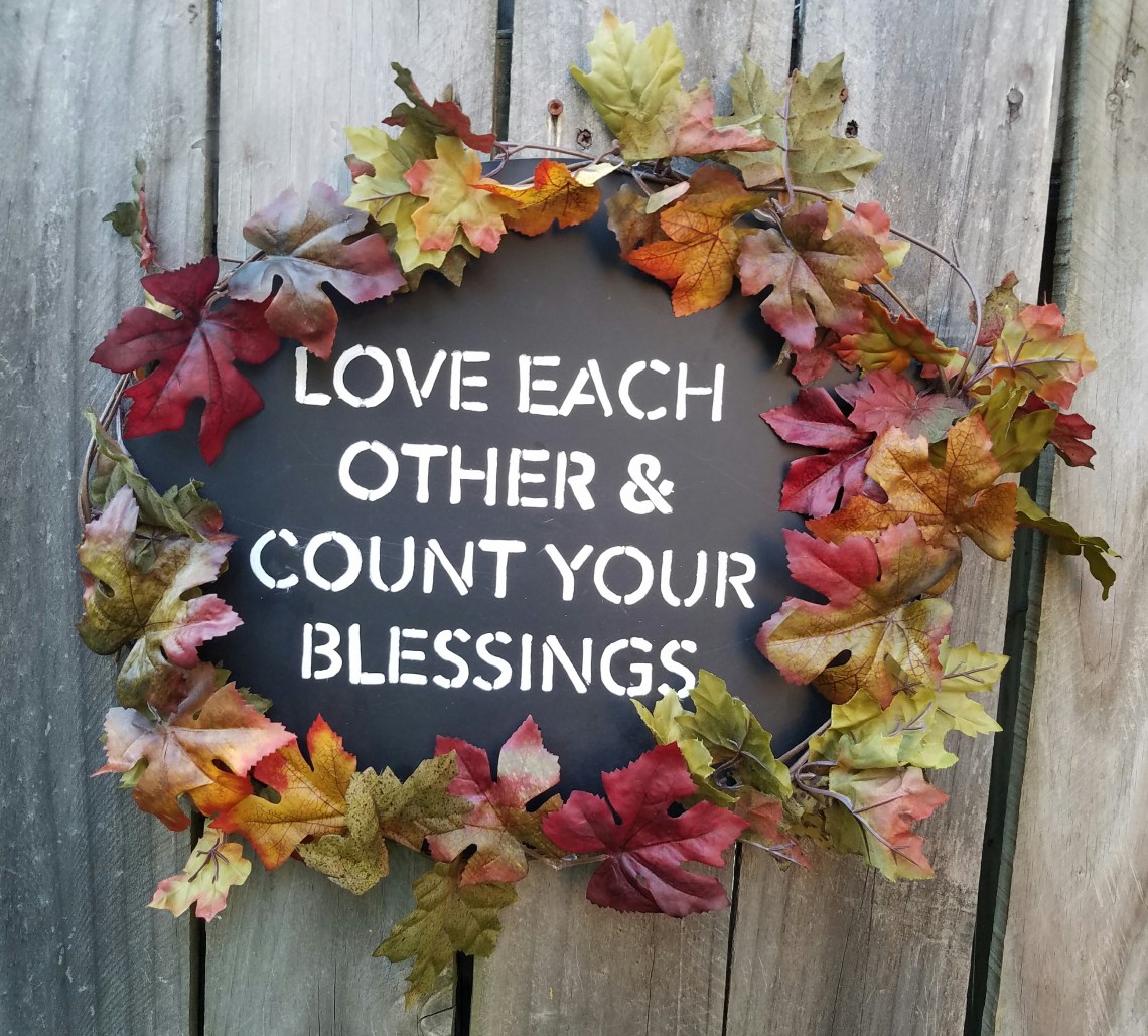 DIY Thanksgiving Sign – Wonderful Creations