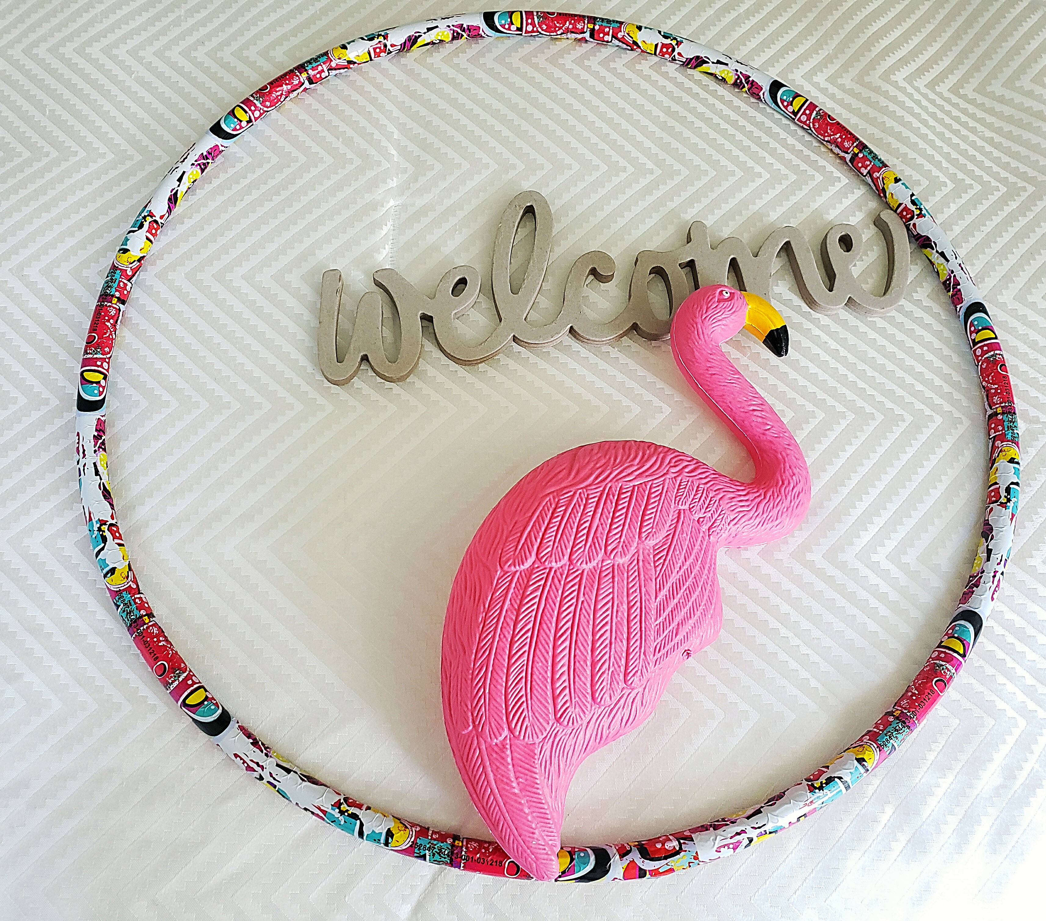 Flamingo Wreath – Wonderful Creations