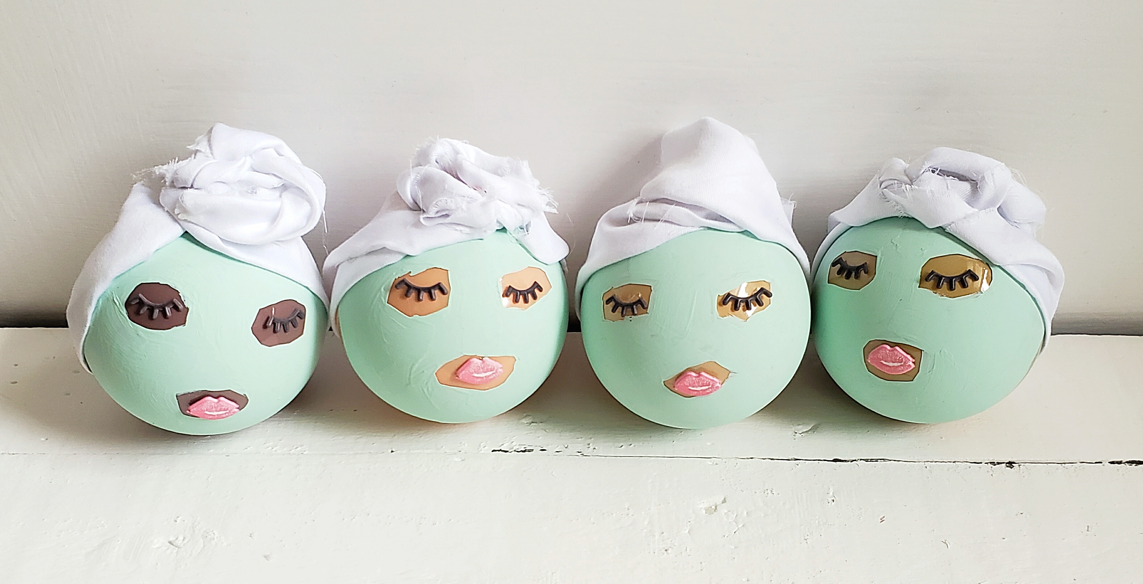 Spa Face Ornaments – Wonderful Creations