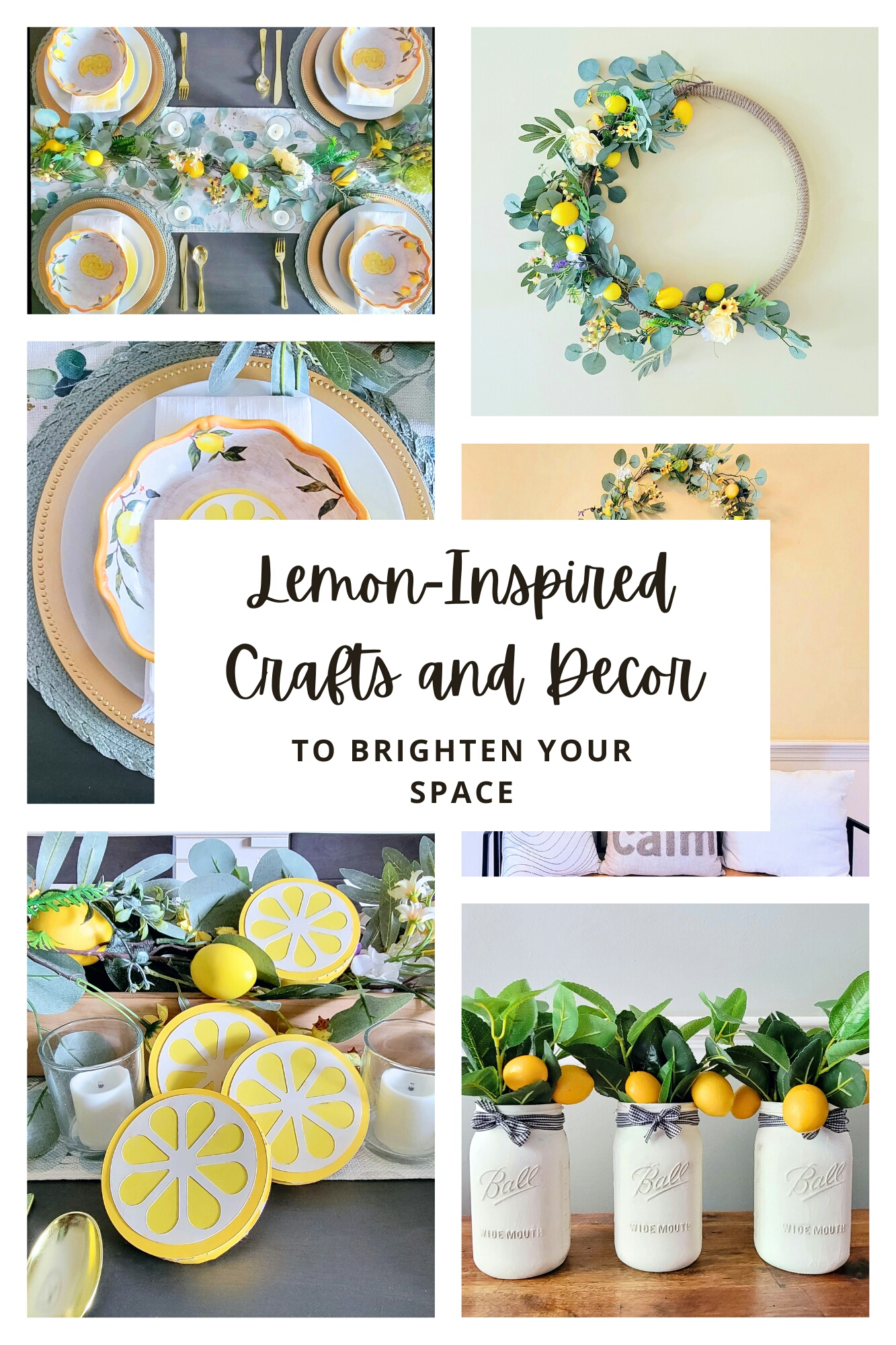Lemon-Inspired Crafts and Decor to Brighten Your Space – Wonderful ...